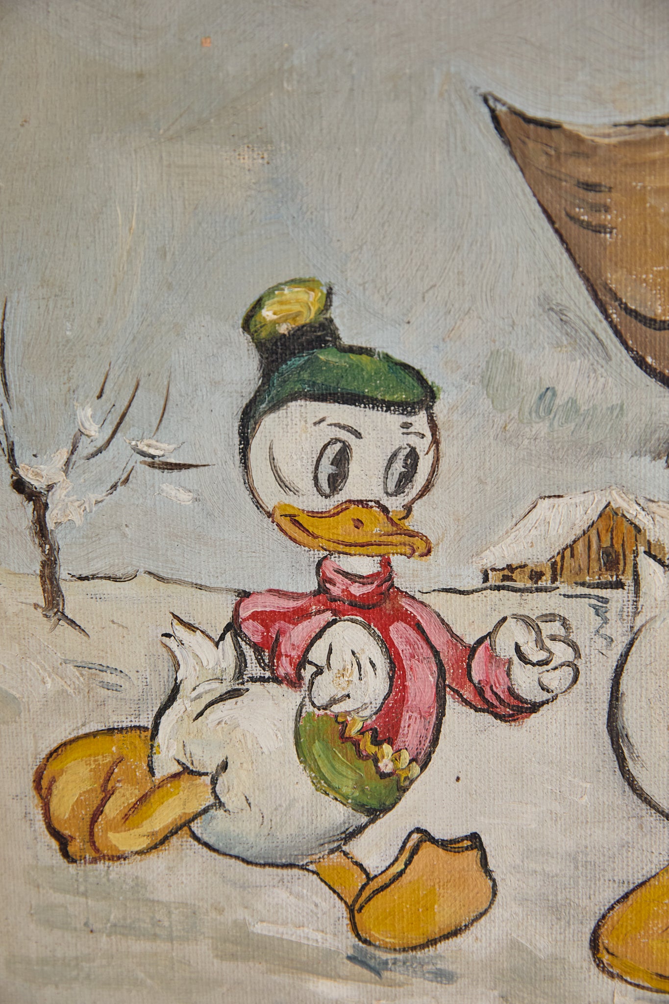 Donald Duck Inspired Painting – Scene by Chloe